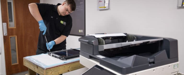 Photocopier maintenance available throughout the North West